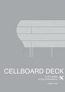 CELLBOARD Deck Installation Manual Cover | InnoArc